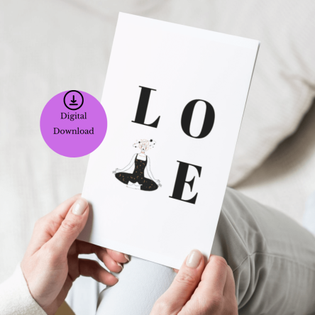 LOVE Card Digital Card | Model 2 – Spiritual Shop
